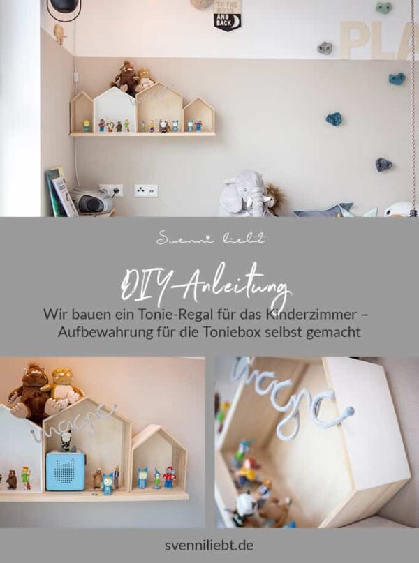 DIY-Anleitung: Wir bauen ein Tonie-Regal für das Kinderzimmer