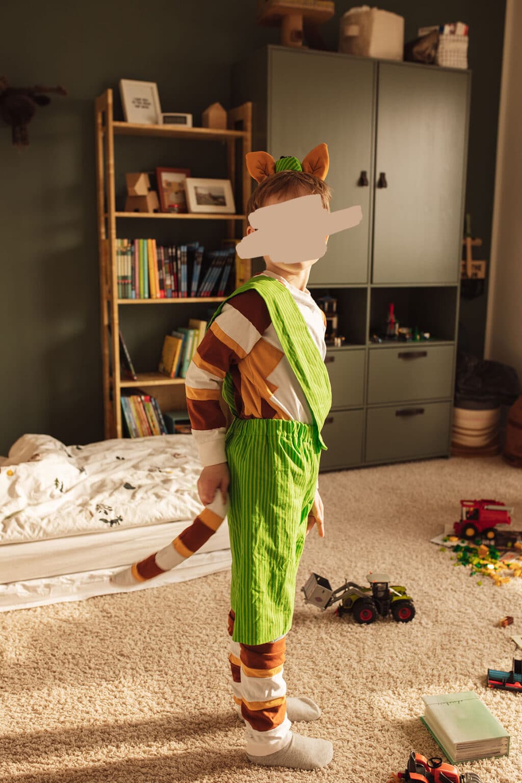 Pettersson und Findus – DIY-Findus-Kostüm nähen