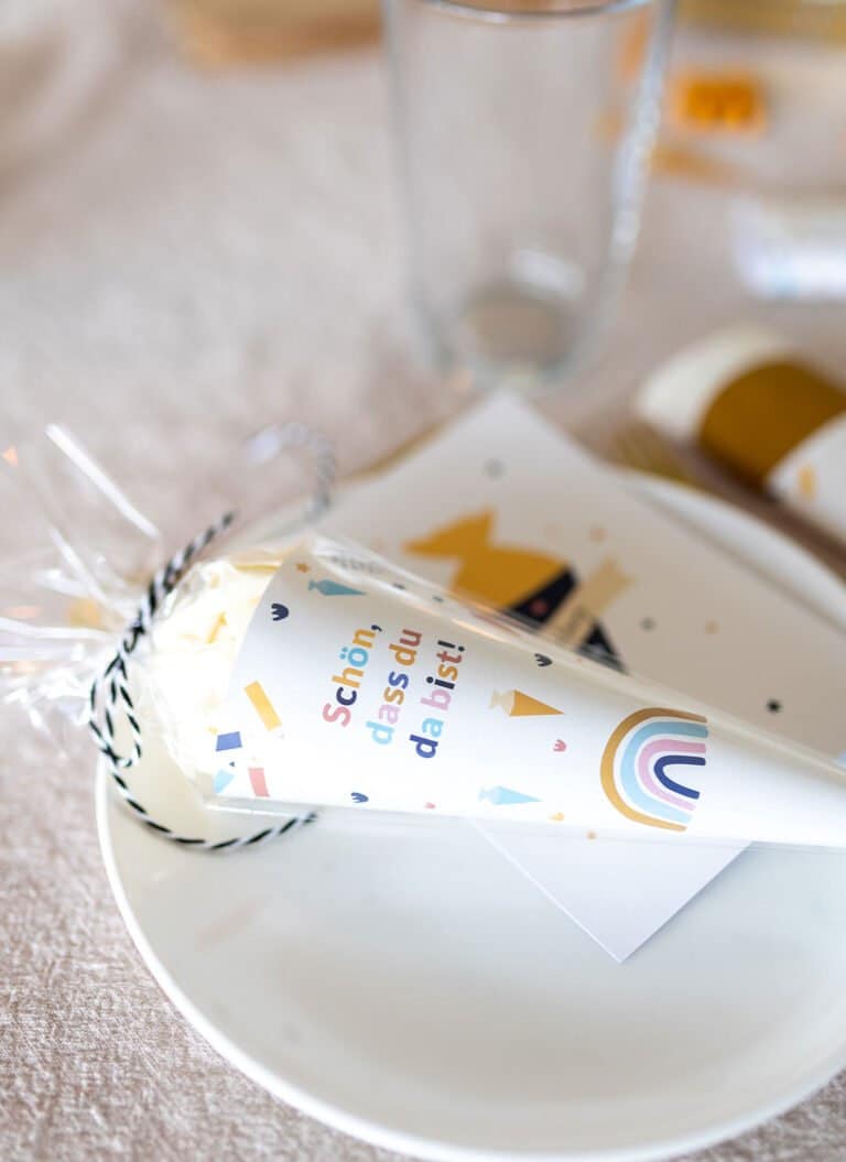 DIY-Geschenkidee: Rechenkette zur Einschulung selber machen - Ideen und Inspiration: DIY ...