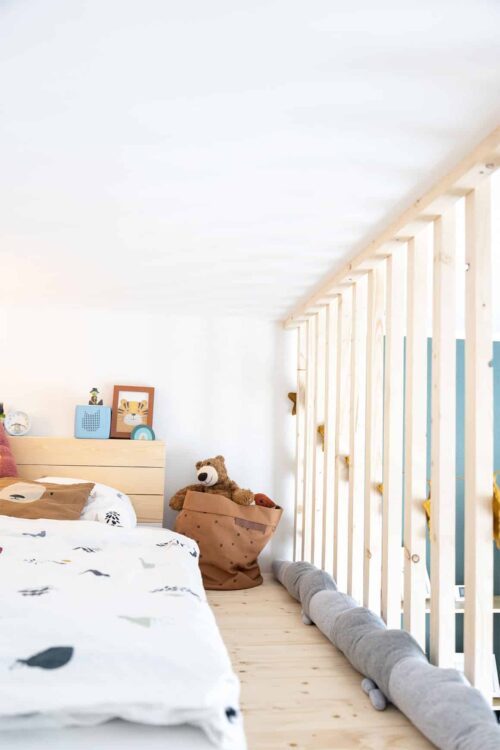 Hochbett selber bauen: Anleitung fürs Kinderzimmer (DIY)