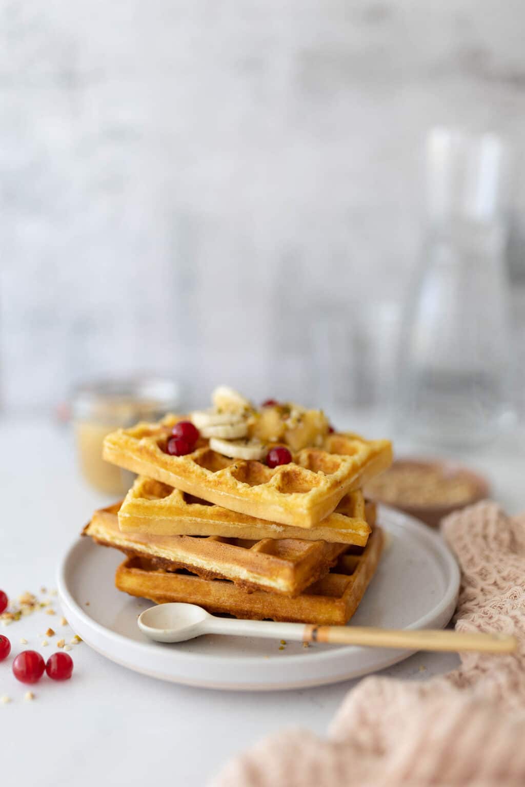 Waffeln ohne Zucker: einfaches Rezept für Babys, Kinder & Erwachsene