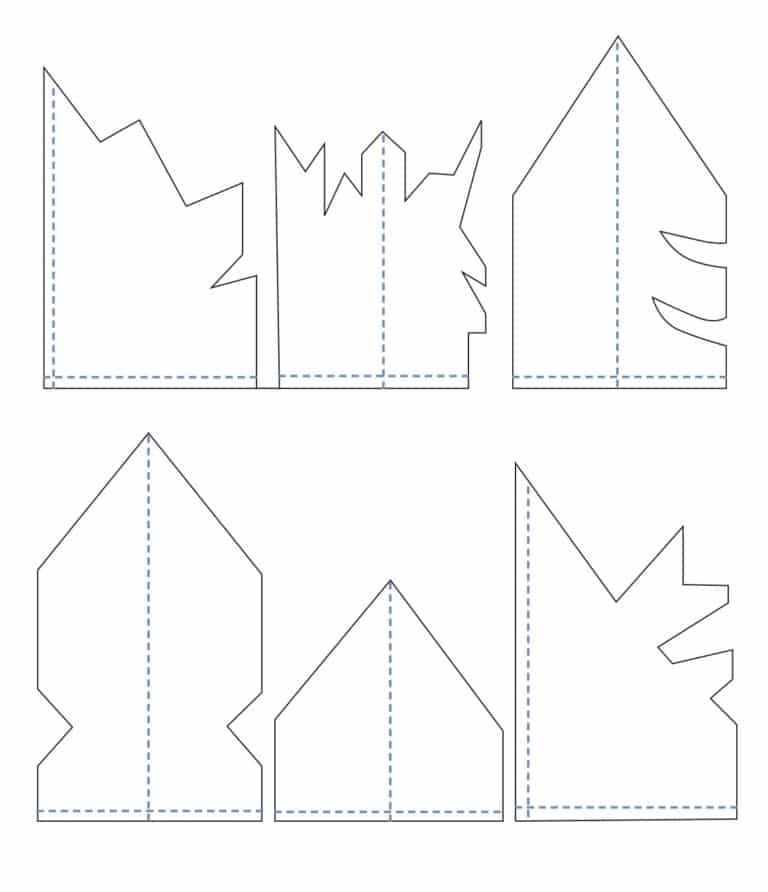 Butterbrottüten-Sterne basteln: DIY-Weihnachtsdeko mit Vorlage