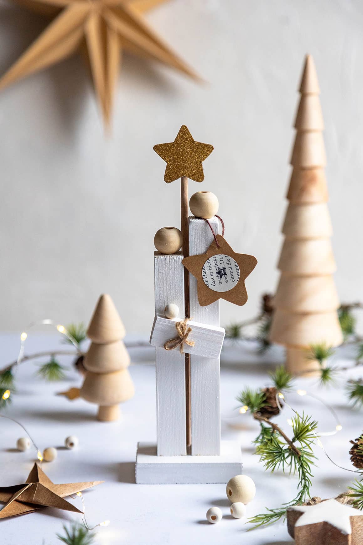 Moderne Weihnachtsdeko Basteln