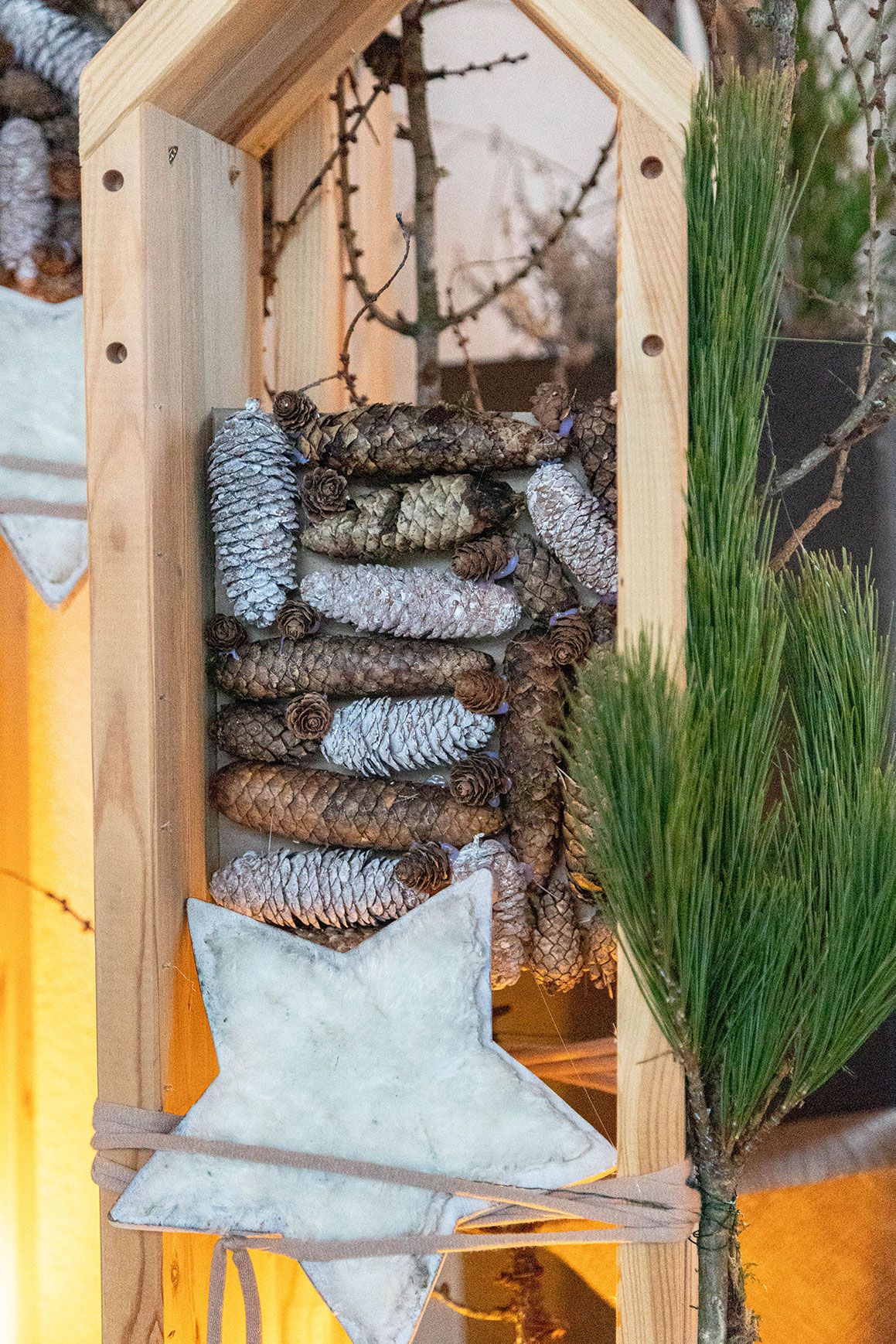 Fabelhafte Hauseingang Auãÿergewãhnliche Weihnachtsdeko Selber Machen Ebenbild